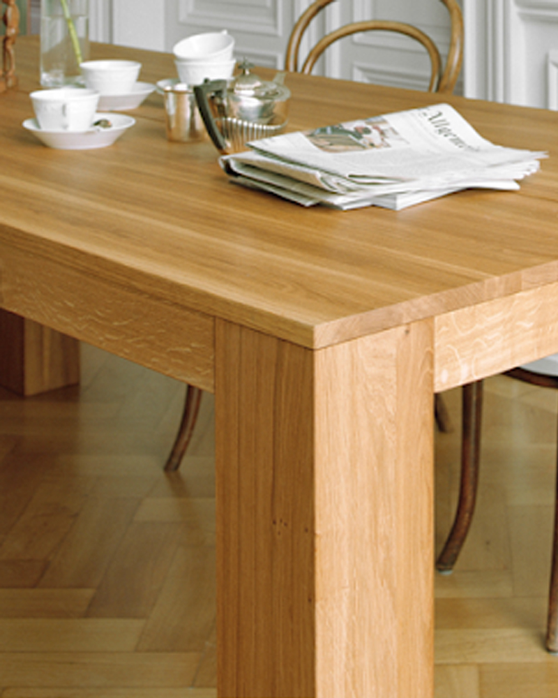 Rectangular Wooden Table - De Boysson Design